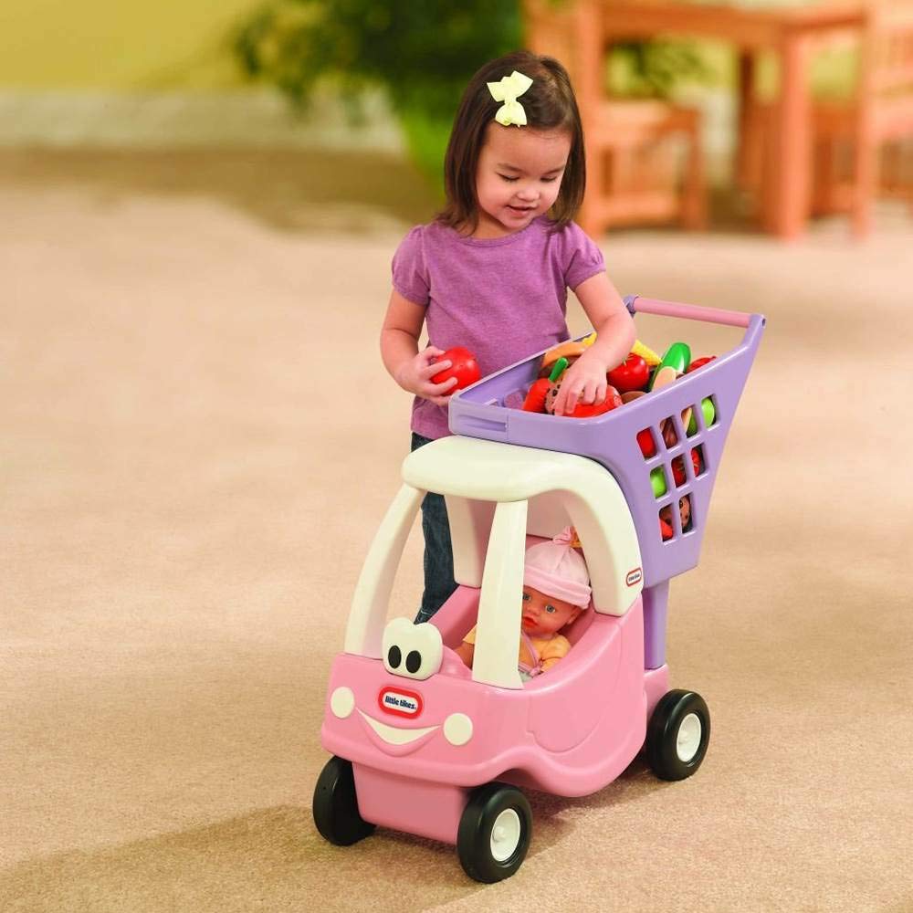 Little Tikes Cozy Shopping Cart Pink/Purple