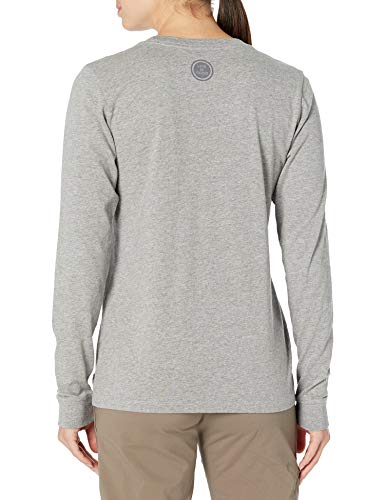 Life is good Womens Crusher, Heather Gray, XX-Large