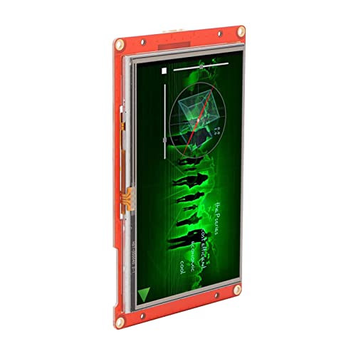 VINGVO HMI Display, 8 GPIO 800x480 Resolution 1024 Bytes HMI LCD Display 5.0in for Car