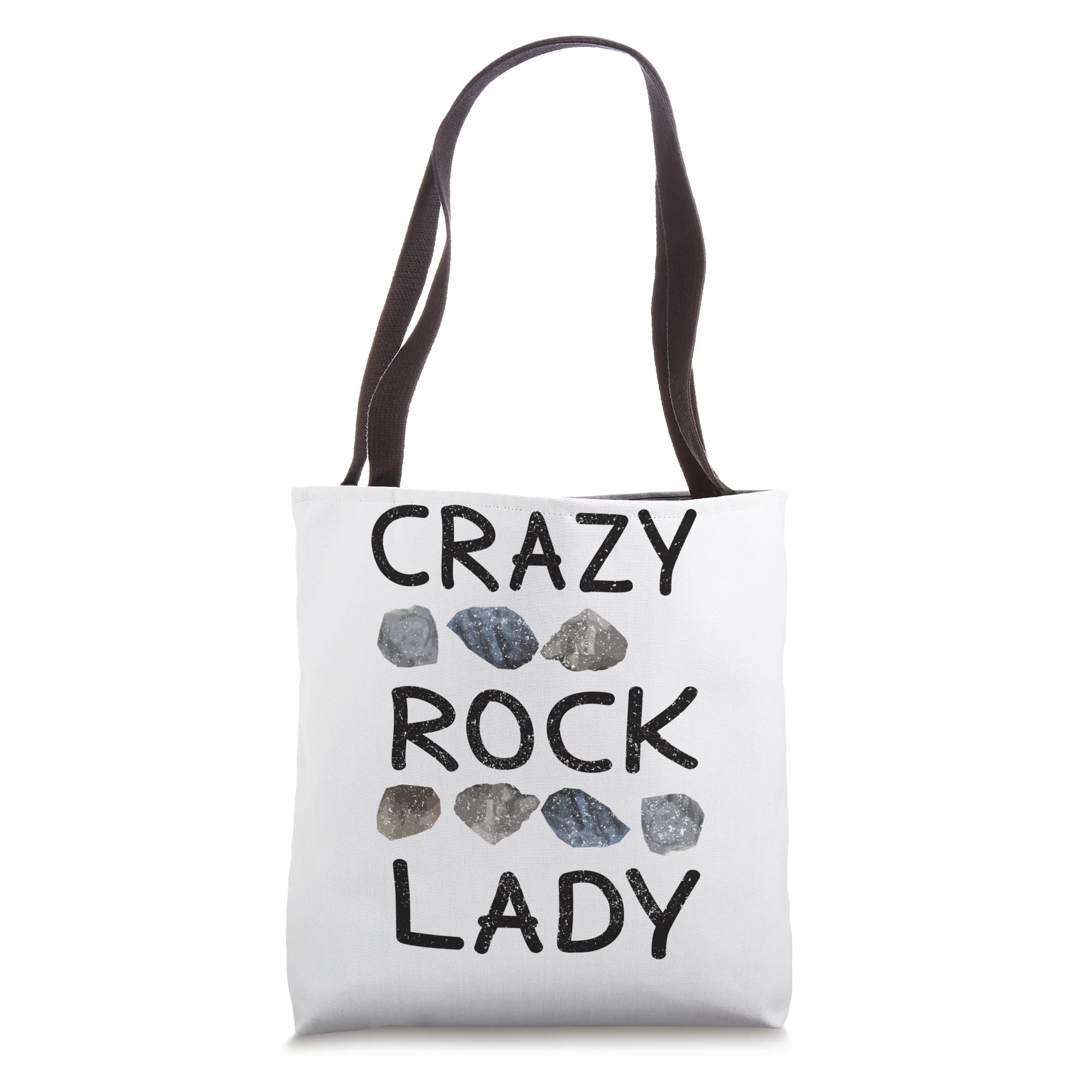 Rock Lady Geologist Rockhounding Rock Collecting Tote Bag