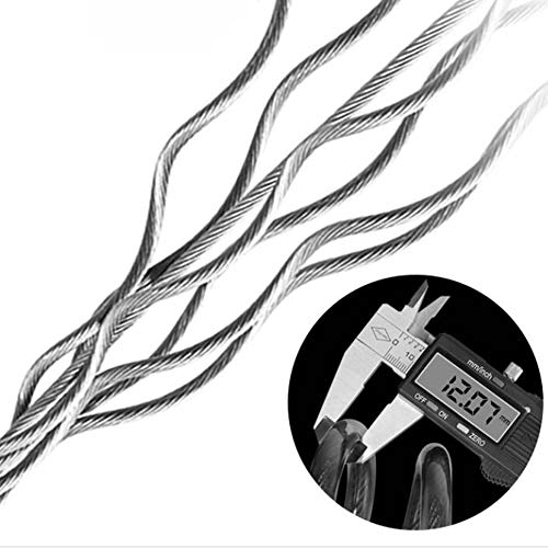 MUMA Bike Cable Lock, 5-Digit Resettable Combination Bicycle Chain Lock with Bracket for Bicycle, Mountain Bike, Scooter (Size : 125cm)