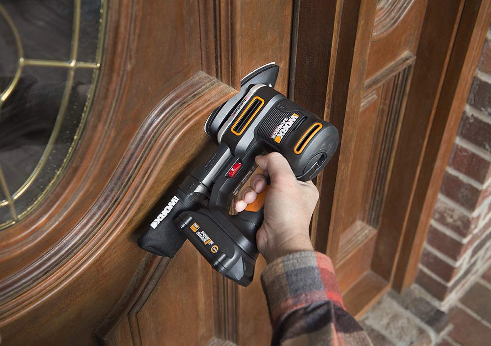 WORX WX820L 20V Power Share Sandeck 5-in-1 Cordless Multi-Sander (Battery & Charger Included)