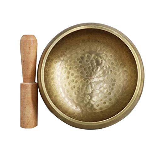 TJLSS Meditation Singing Bowl Buddhist Tibetan Chanting Yoga Bowl Buddhist Sound Copper Bowl (Size : 8.5cm)