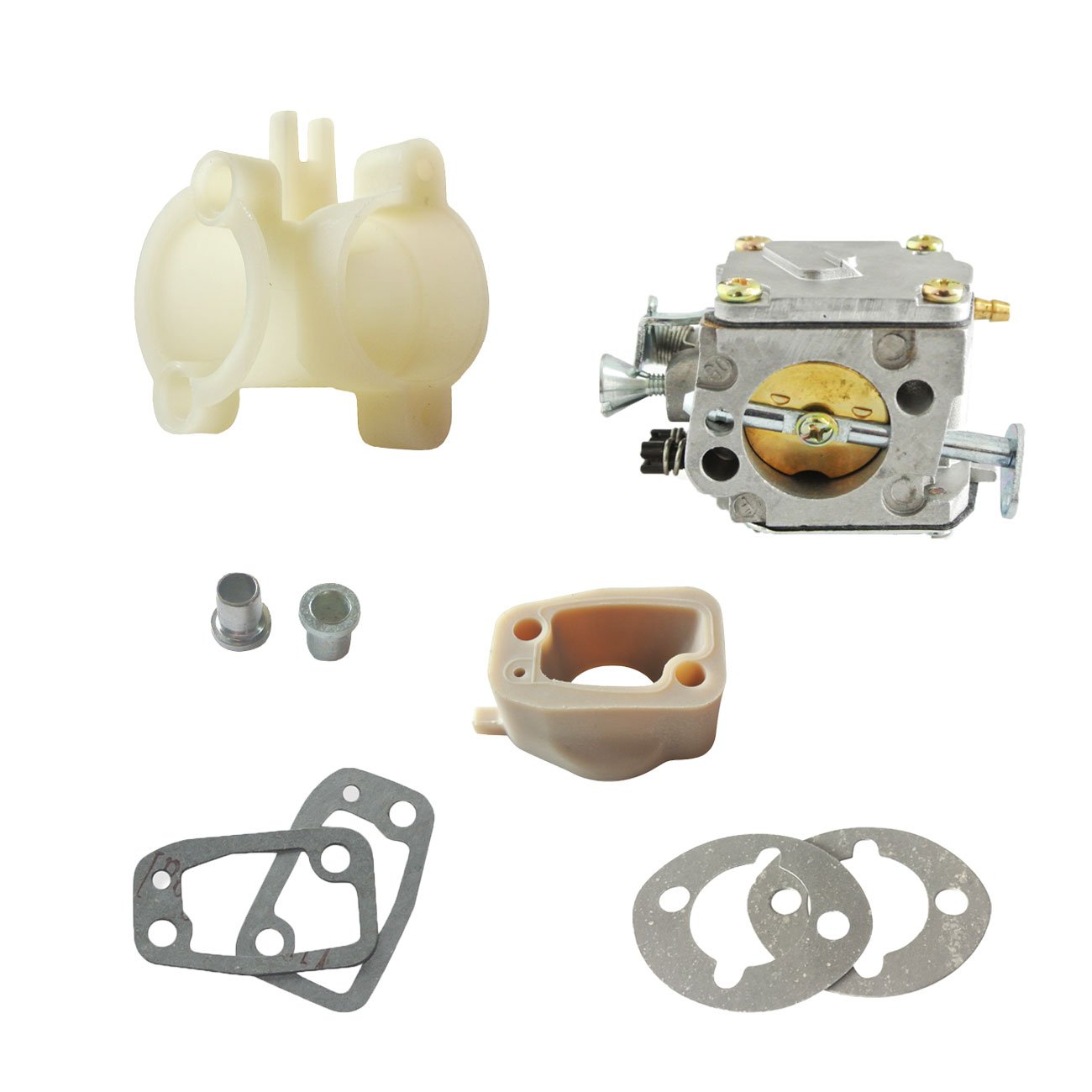 Mingdun Carburetor Carb Intake Manifold Elbow for Husqvarna 61 266 268 272 XP Chainsaw