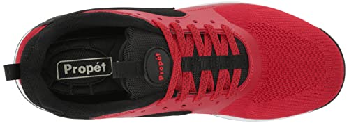 Propet Womens Visper Hiking Shoe, Red, 10 XX-Wide US