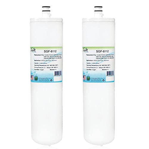 Swift Green Filters SGF-8112S Compatible for CFS8112-S,5581708,BGC-2200S,CELF-1M-P, BGC-2100 Commercial Water Filter (2 Pack),Made in USA