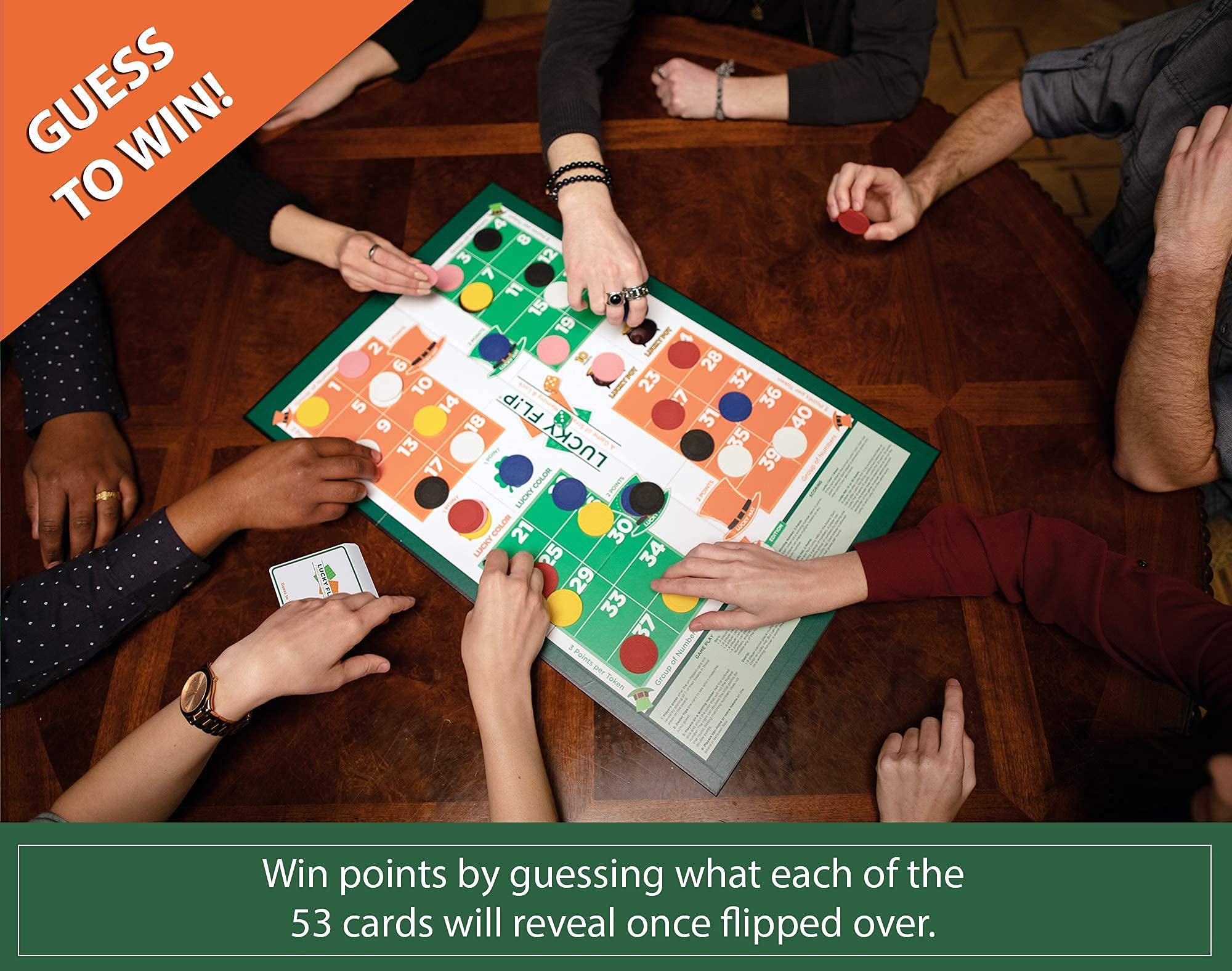 Lucky Flip - Guess The Card To Win | Play It Safe or Go Hard | Fun Game For Adults & Family