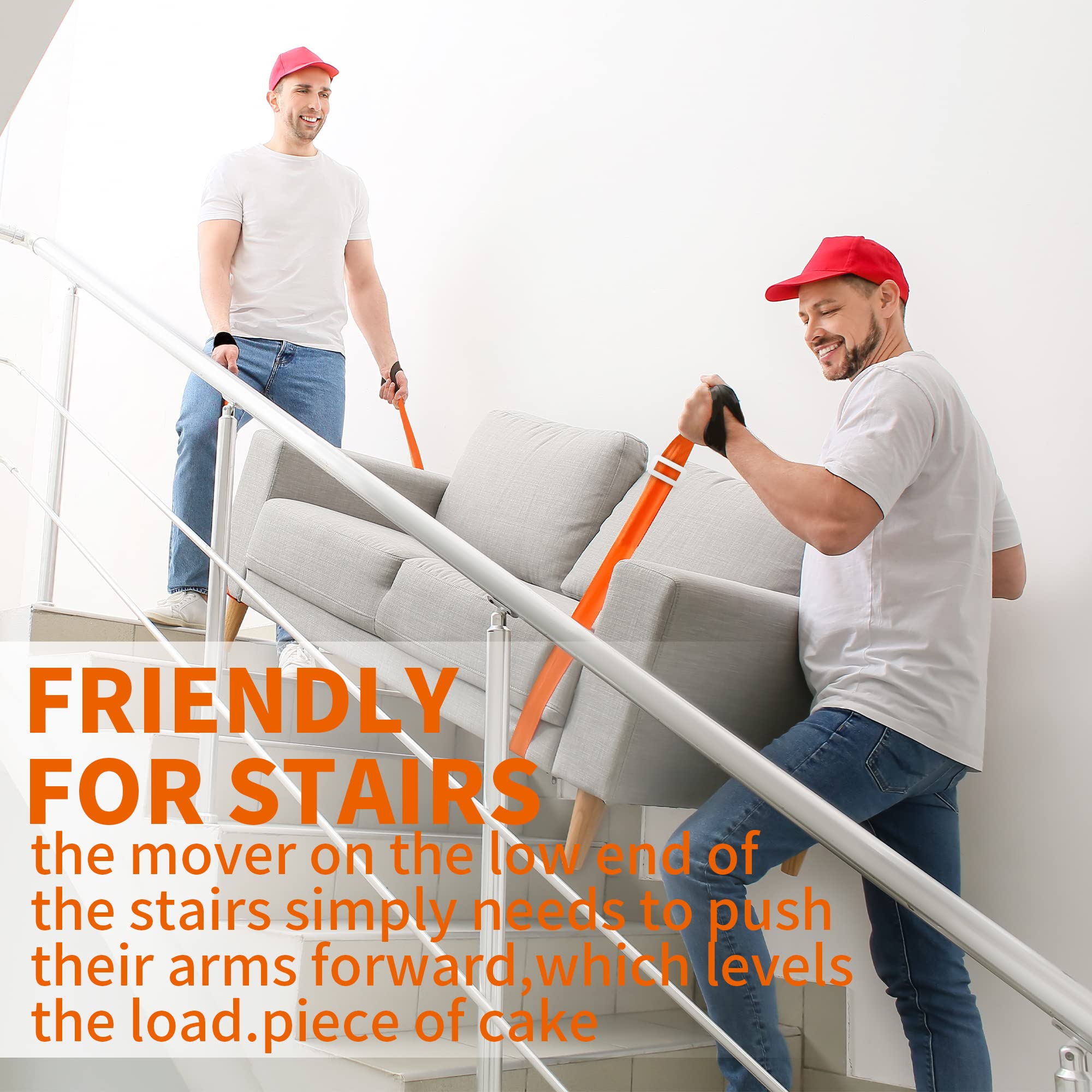 Moving Straps, YTTAO Moving and Lifting Straps, Moving Straps Lifting Shoulder 2 Person, Straps for Moving Refrigerator. Carrying for Furniture, Appliances, Mover Strap Harness