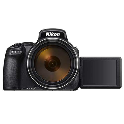 Nikon COOLPIX P1000 Bundle: 125x Optical Zoom, 4K Video, 64GB Card, Bag, Tripod, Filter Kit, Battery - Perfect All-in-One Package for Photographers & Creators