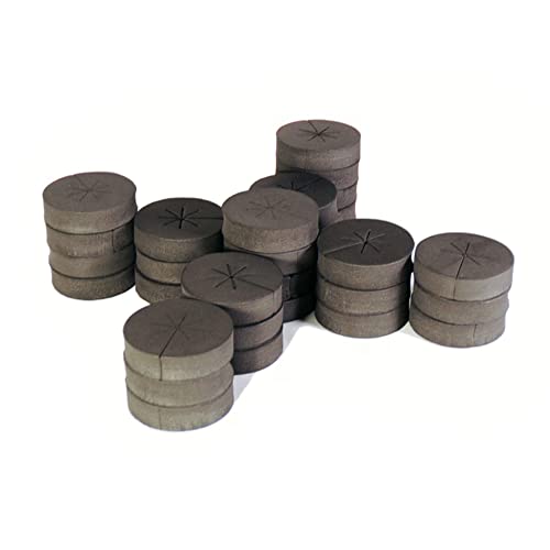 xGarden Neoprene Clone Collars - 30 Pack Cloning Collars, 3" Inch, Black - DIY Foam Cloner Inserts for Net Pots, Hydroponics, Aeroponics
