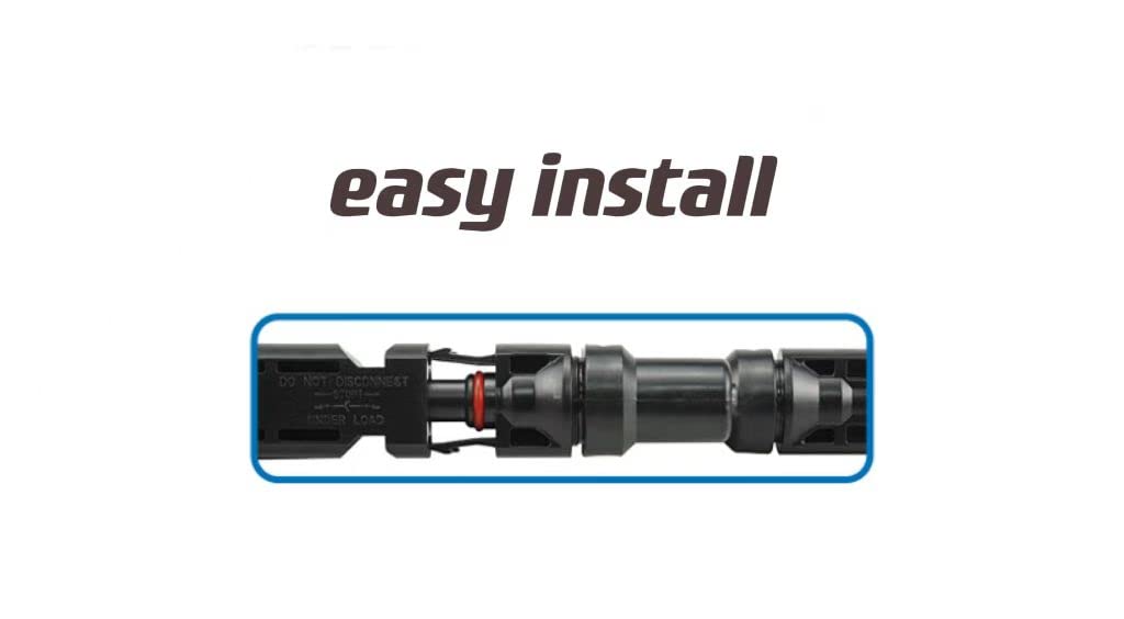 Nixesky 10PCS Solar Branch Connectors Y Connector in Pair MMF+FFM for Parallel Connection T2 Connector (5)