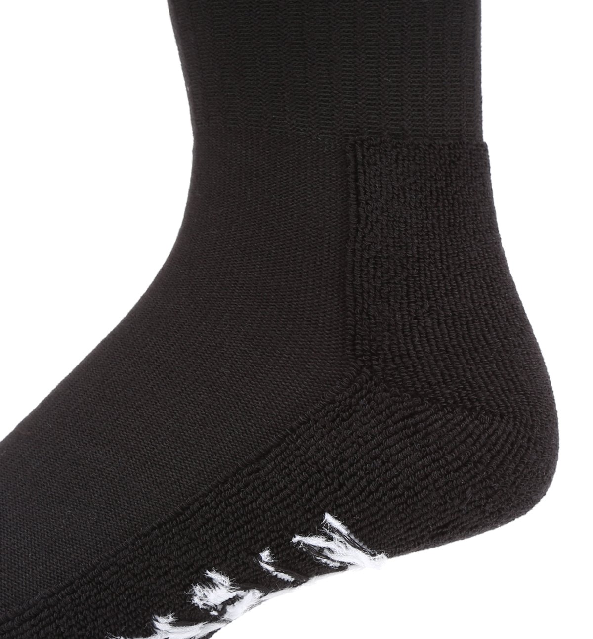 MIRMARU Men’s Performance Moisture Wicking Outdoor Athletic Sports Crew Socks with Cushioned Sole, Arch Support (Black-3Pairs)