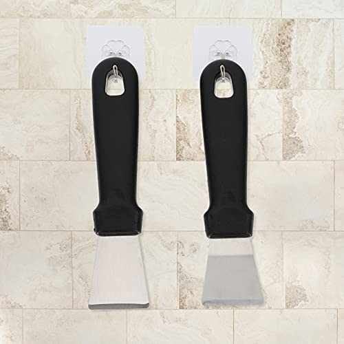 SOLUSTRE 4pcs Refrigerator Ice Shovel Stainless Steel Ice Scraper Snow Removal Cleaning Freezer Frost Shovel Remover Scoop for Refrigerator Fridge Freezer