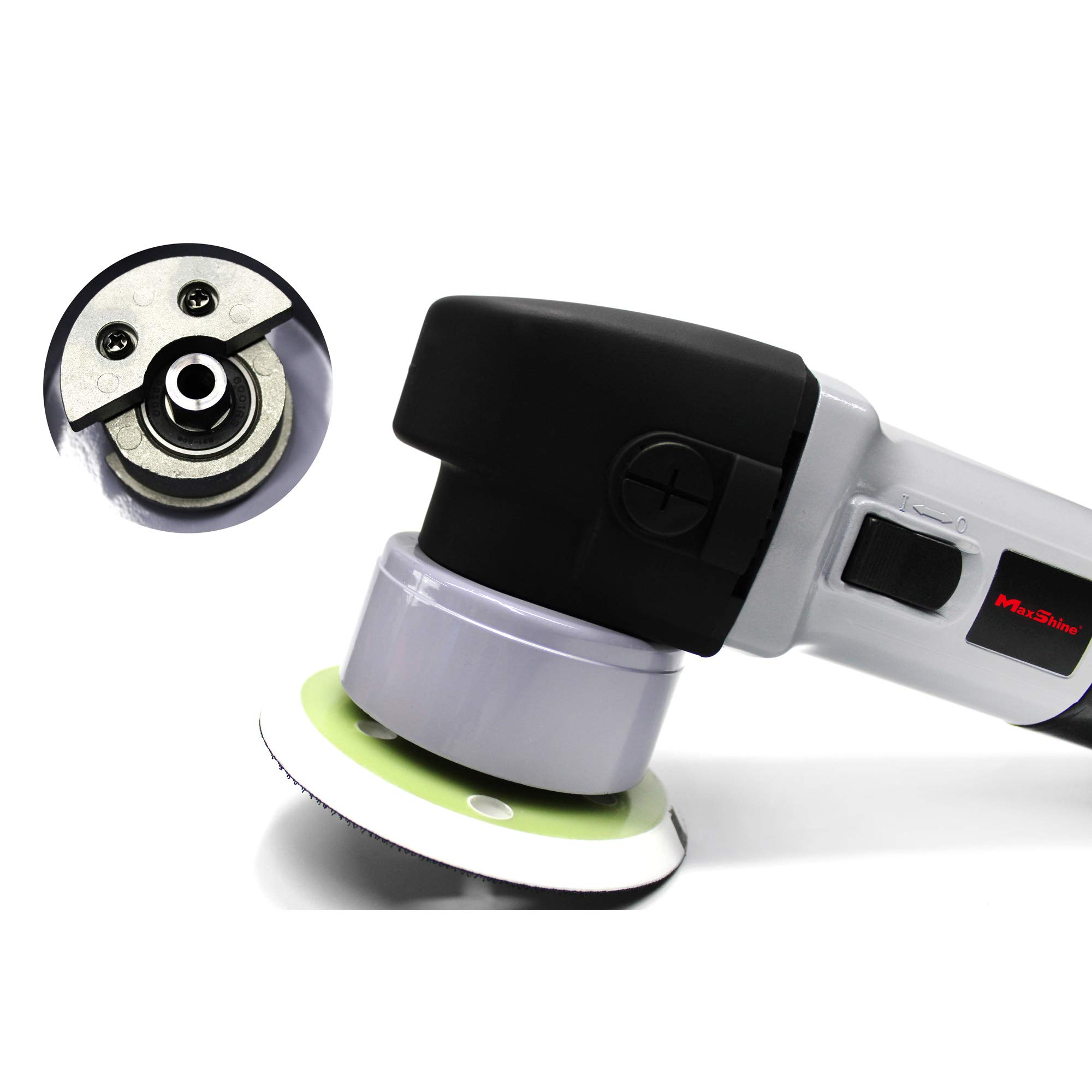 Maxshine M8S Dual Action/DA Polisher: 900W, Orbit Diameter Size: 8mm (Grey)