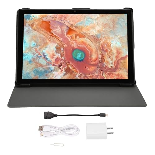 MAVIS LAVEN Smart Tablet, 8GB RAM 256GB ROM FDH Blue Screen Dual Speakers 8 Core Tablet to Work for Games (US Plug)