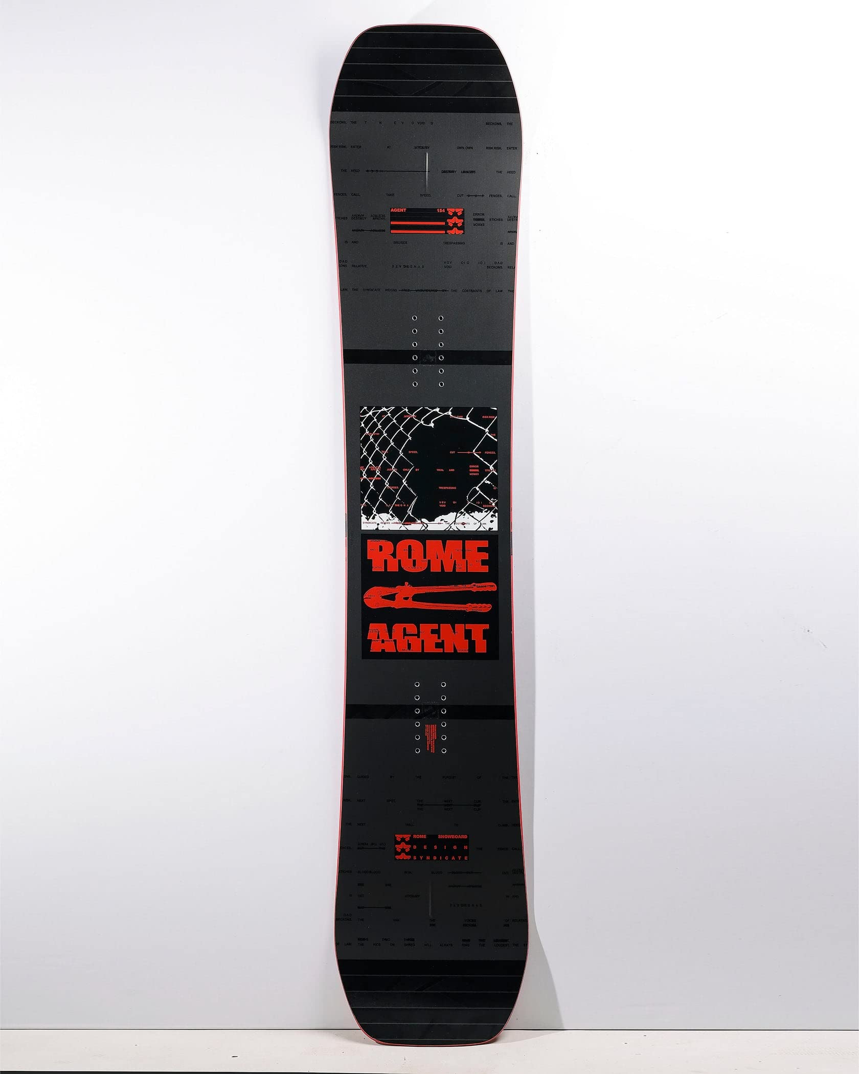Rome Mens Agent True Twin Snowboard - 2022/2023 Size 161cm Wide