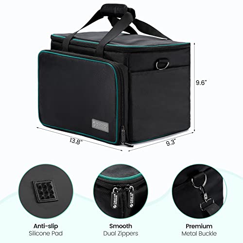 ORICO Large Travel Carrying Bag Compatible with Jackery Power Station Explorer 160/240/300, Portable Carrying Case Storage Case Bag with Waterproof Bottom and Multi-Pocket, Black