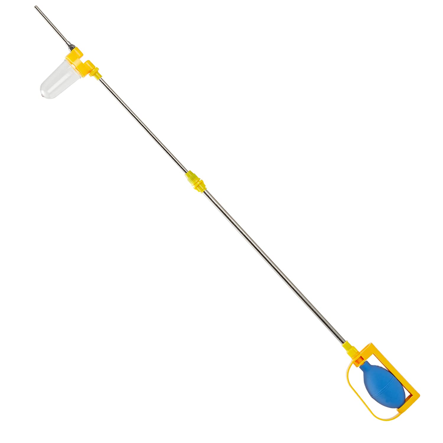SUNYAY Powder Duster Diatomaceous Earth Powder Sprayer Multi-Purpose Powder Sprayer Indoor and Outdoor with Length Adjustable from 11" to 41"