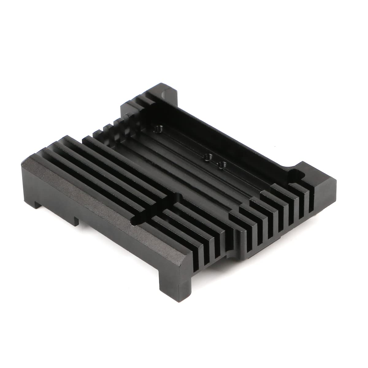 MakerFocus Raspberry Pi 2B/3B/3B+ Armor Case, Raspberry Pi Metal Case with Dual Cooling Fan Aluminium Alloy, Built-in Heatsink, Radiation and Rust Protection for RPI 2B/3B/3B+
