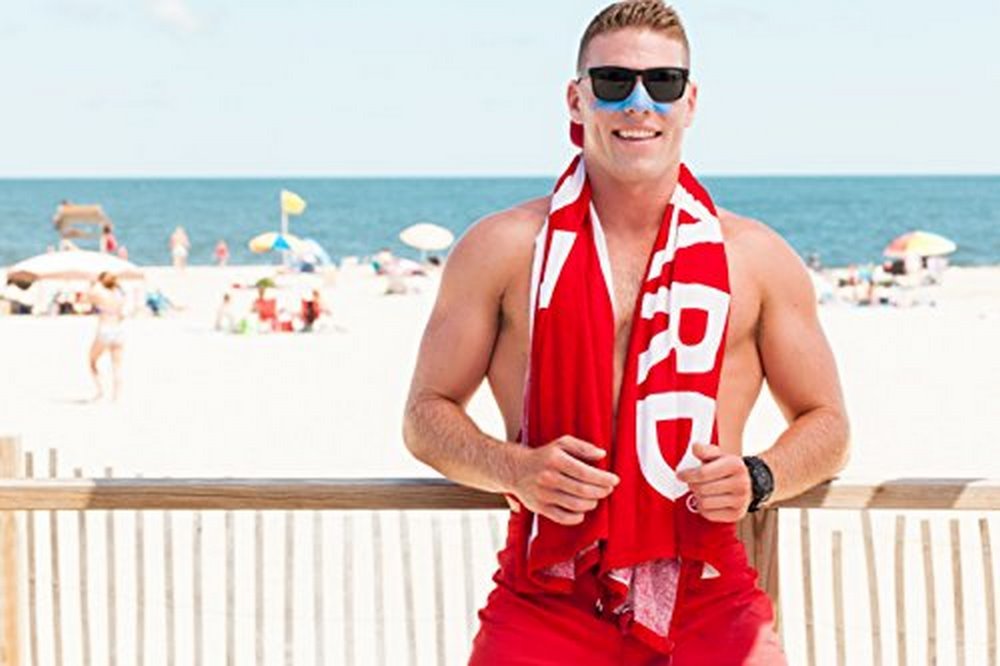 LIFEGUARD Officially Licensed Beach Towel Large Lightweight - Ideal for Beach, Pool, Outdoors and Camping
