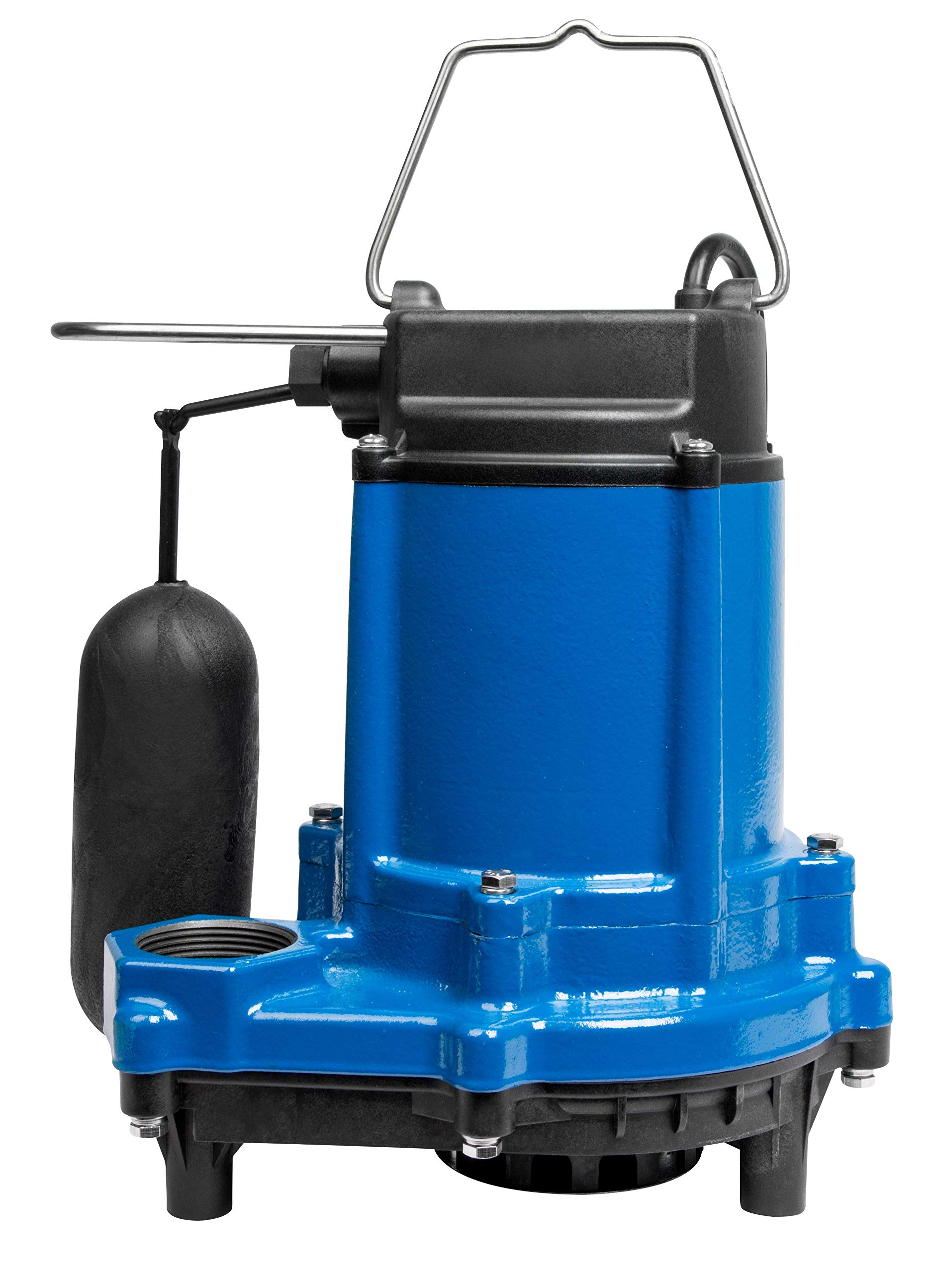 Little Giant LG-SC75SA 115 Volt, 3/4 HP, 5200 GPH Cast Iron Sump Pump with Snap Action Switch, Blue, 14942678