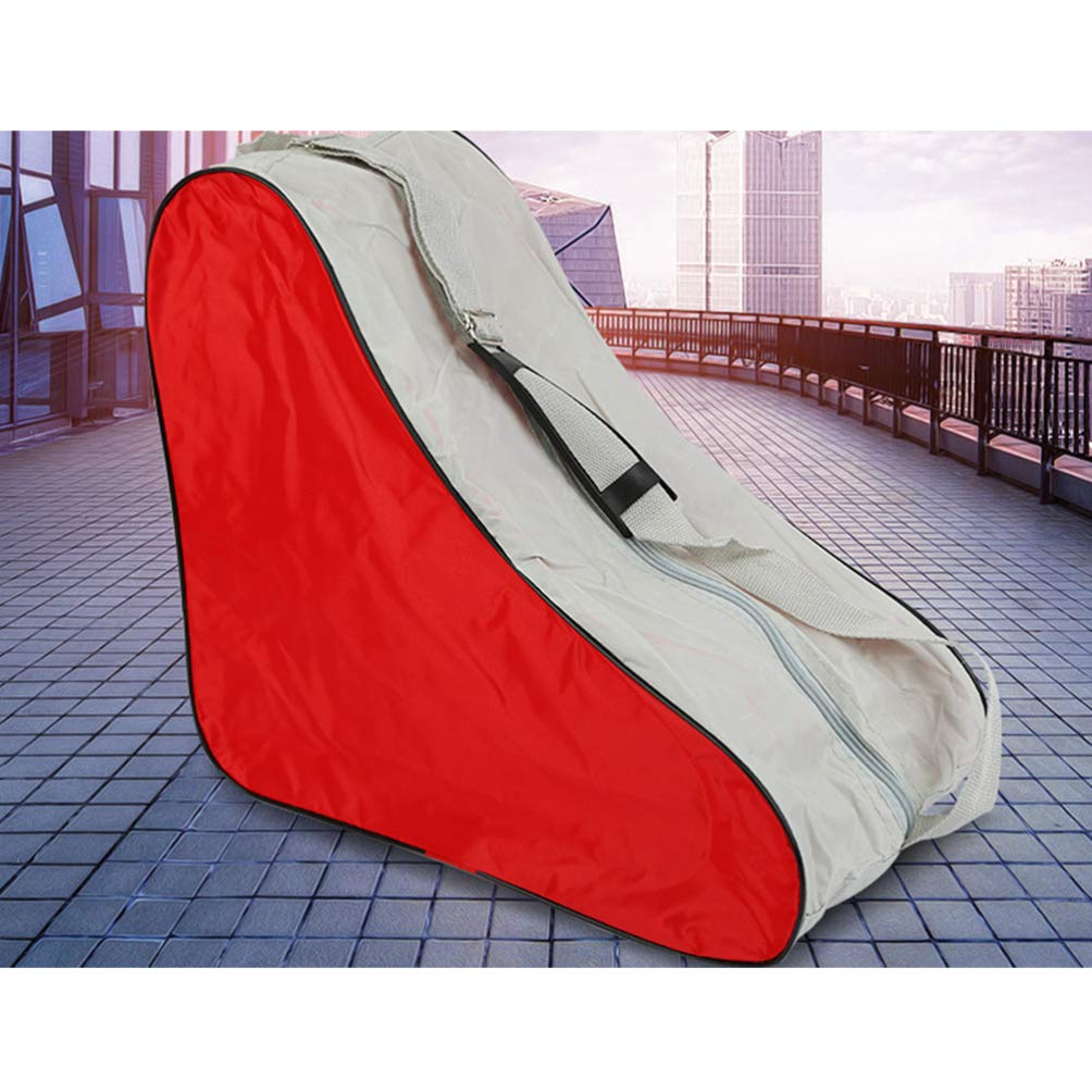 LIOOBO 2 Pcs Storage Bag Mesh Cloth Convenient Portable Tote Bag Skate Bag Roller Skate Pouch Ice Skating Bag