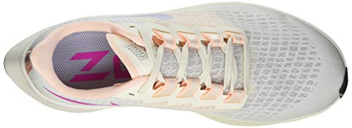 Nike Women's Air Zoom Pegasus 37 Running Shoes Pale Ivory/Barely Volt/Sail/Ghost 9 M US