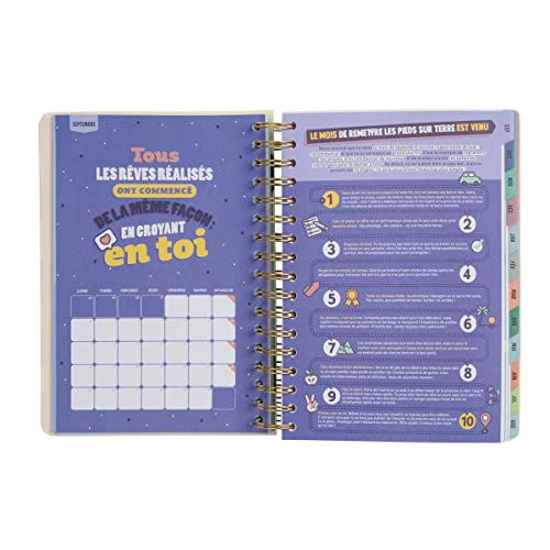 Mr.Wonderful Wonder 2023-2024 Daily Diary Pink - Every Day Will Be My Day