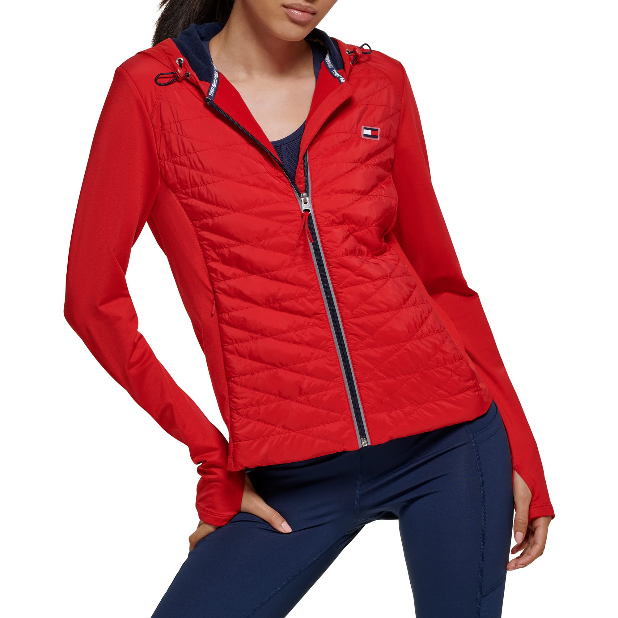 Tommy Hilfiger Sport womens Sport Jacket,Black,Medium