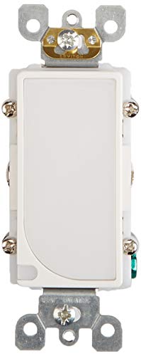 Leviton 6527-W 120V AC Decora LED Full Guide Light, White