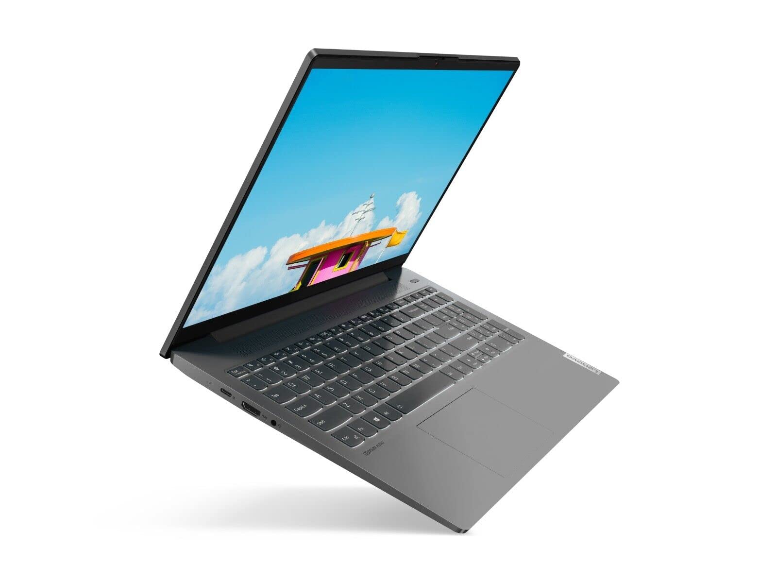 Lenovo IdeaPad 5 Touch Laptop, 15.6" FHD Touchscreen Display, Intel Core i7-1165G7 Processor, 8GB RAM, 512GB SSD, Intel Iris Xe Graphics, Fingerprint Reader, Webcam, Windows 11