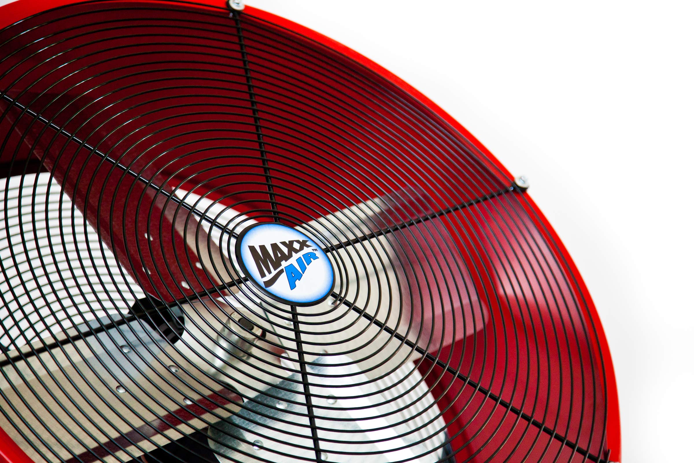 Maxx Air | Industrial Grade Air Circulator for Garage, Shop, Patio, Barn Use | 24-Inch High Velocity Drum Fan, Two-Speed