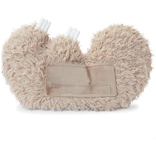 Okuna Outpost Sloth Seat Belt Pillow, Car Seat Cushion (17.5 x 10.5 x 5 in)