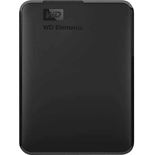 WD 18TB My Book Desktop External Hard Drive, USB 3.0, External HDD- WDBBGB0180HBK-NESN & 5TB Elements Portable External Hard Drive HDD, USB 3.0, WDBU6Y0050BBK-WESN
