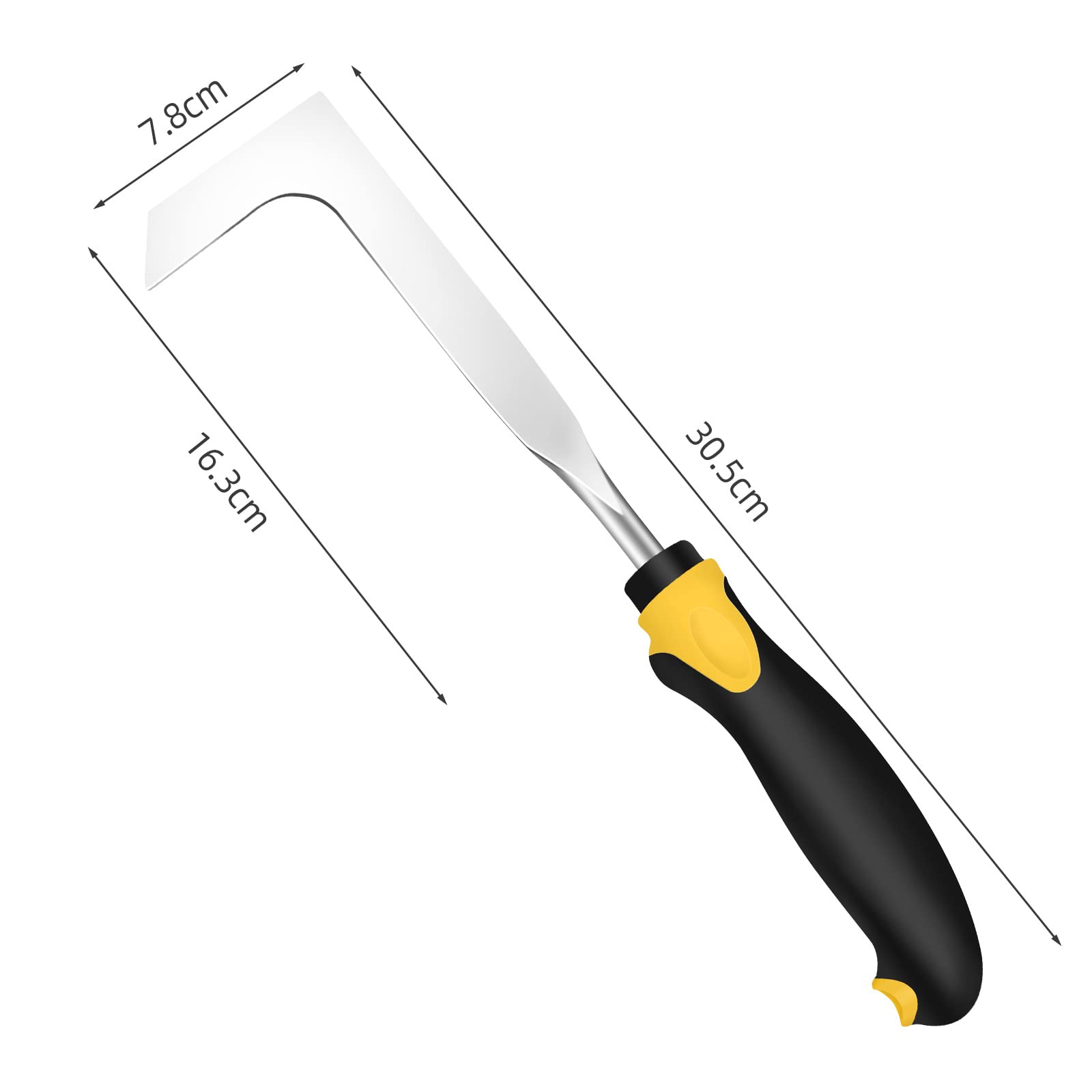 SWANSOFT Crack Weeder, Paver Weed Removal Tool, Crevice Weeding Tool for Sidewalk, Driveway and Garden