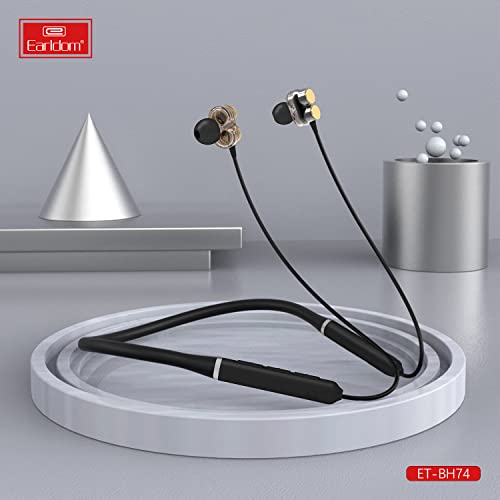 Wireless Neckband Bluetooth Headphones, Sport Earphones with Microphone,12 Hours Playtime Lightweight Sweatproof for Workout