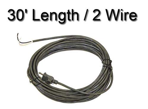 New - 30 Foot Gray Vacuum Power Cord for All Upright Vacuum Cleaner Eureka Bissell Shark Compatible with Dyson