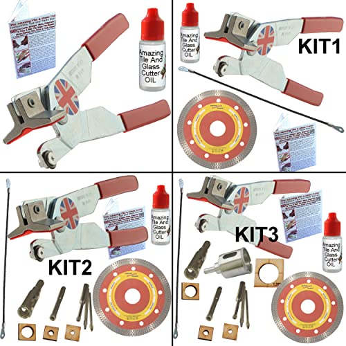 Tile Cutter Hand Tool Cut Floor Tile Glass Tile Cut Tiles Straight or Quarter Curve Manual Tile Cutter Tool for Cutting Wall Tile Porcelain Tile and Glass Tile Faster and Cleaner than a Wet Tile saw