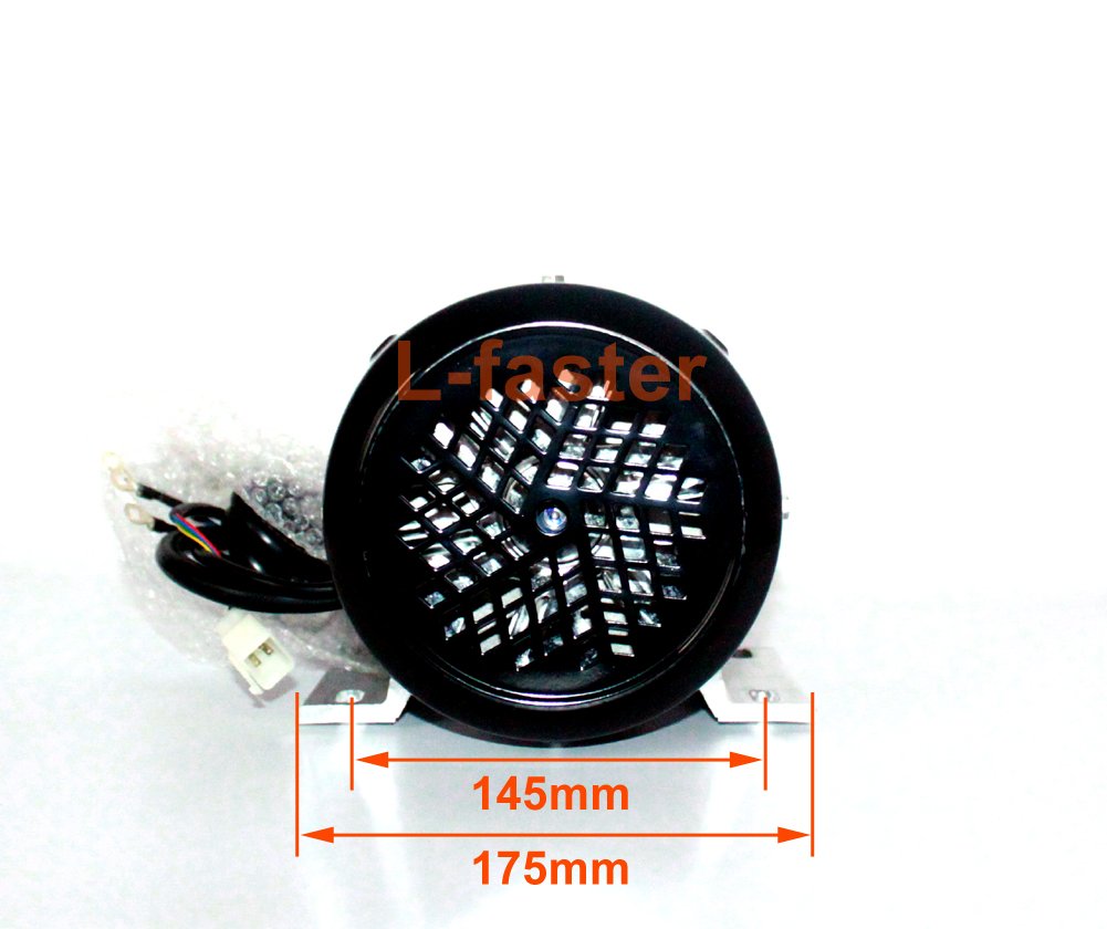 L-faster 48V 750W BRUSHLESS Motor Tricycle Rickshaw Motor KIT 750W BRUSHLESS Motor KIT for Three Wheel Bike