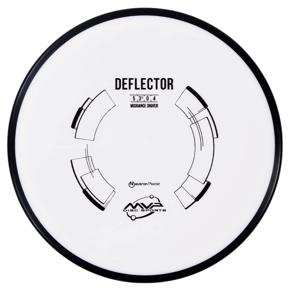 MVP Disc Sports Neutron Deflector Disc Golf Midrange (170-175g / Colors May Vary)