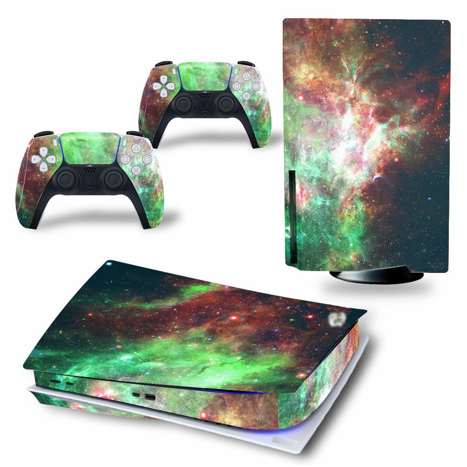 Top factory BUCEN for PS5 Skin Disc Edition & Digital Edition Console and Controller Vinyl Cover Skins Wraps Scratch Resistant, Compatible 28781 Anti Scratch (Size : Disc Version)