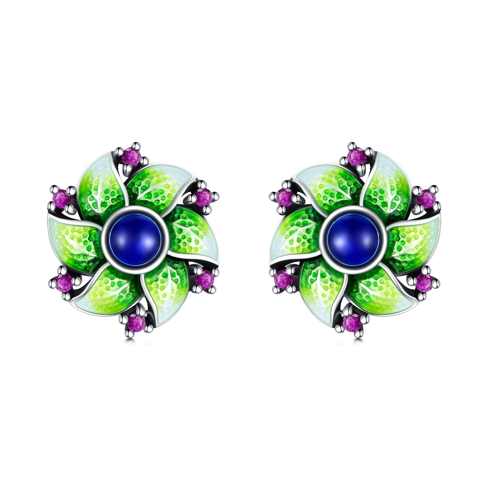 Stud Earrings 925 Sterling Silver Earrings Jewelry for Women