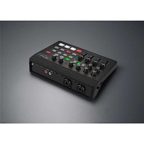 Roland AeroCaster Live Streaming System β Powerful Wireless Multi-Camera Production Solution with Hardware Controller/Audio Interface and Full-Featured iPad app (Black)