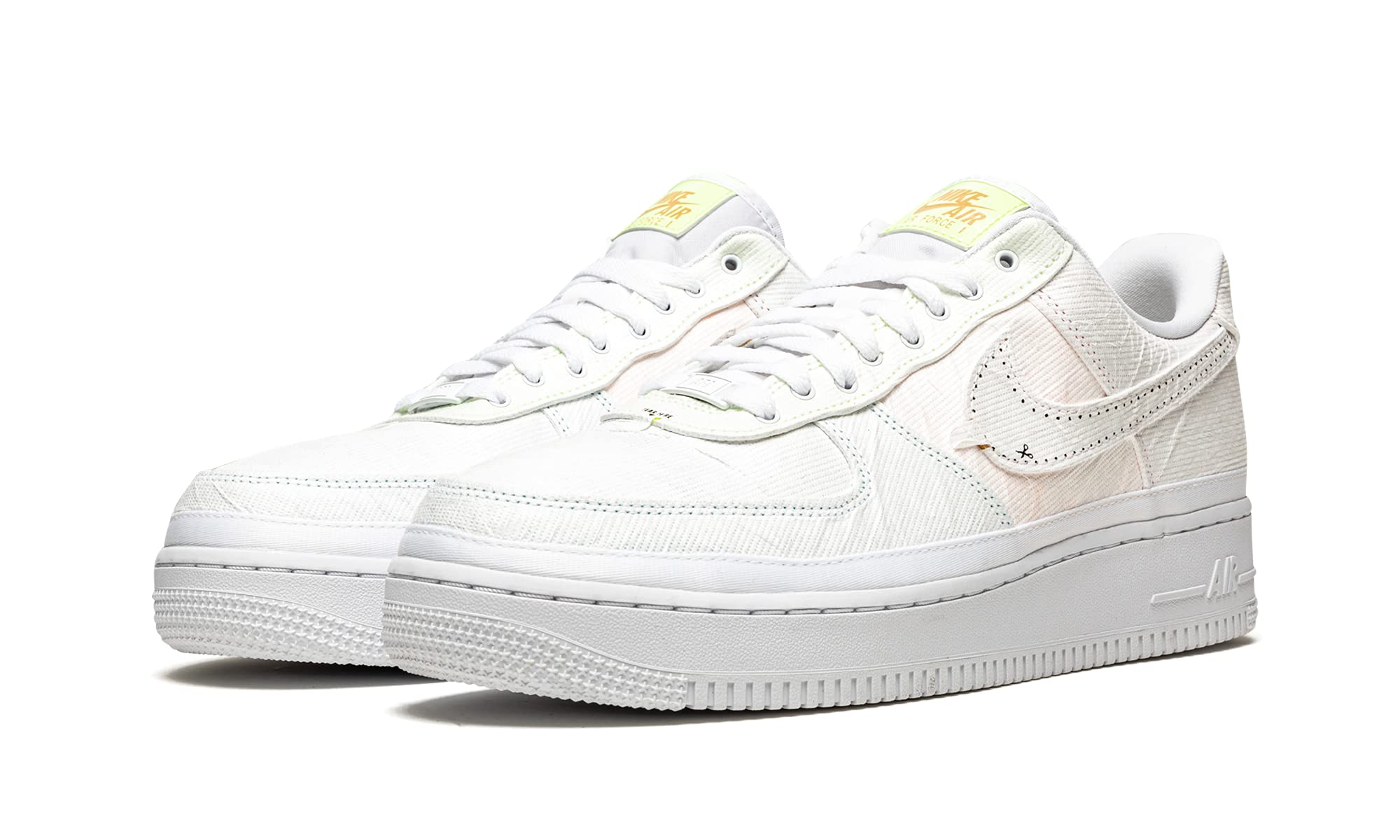 Nike Women's WMNS Air Force 1 07' PRM Pastel Reveal, Arctic Punch/Sesame, 7.5W