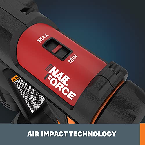 Worx Nitro 20V Power Share 3/8” Cordless Crown Stapler with Air Impact Technology - WX843L.9 (Tool Only)