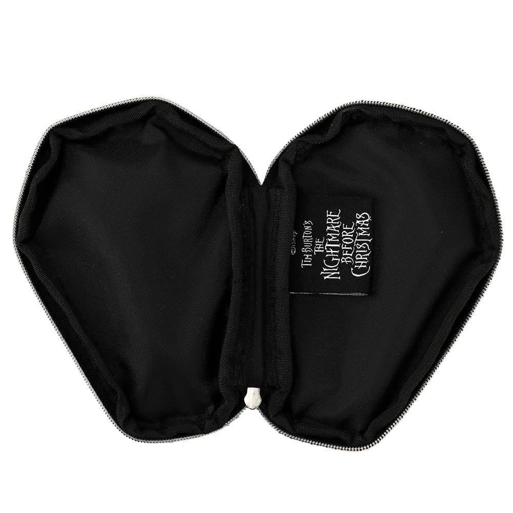 Nightmare Before Christmas Jack Skellington Character Black Coffin Coin Purse