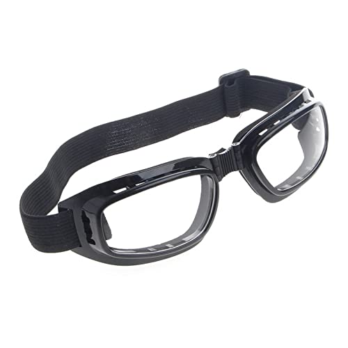 Snowboard Goggles Foldable Safety Goggles Ski Snowboard Motorcycle Eyewear Glasses Eye Protection 2021 New Ski Goggles (Color : A)