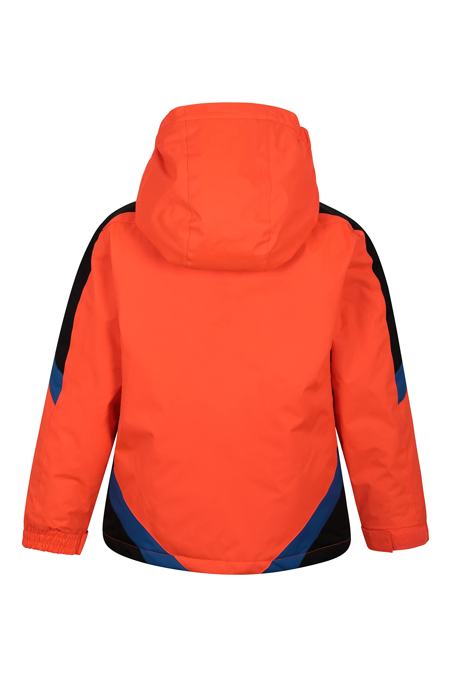 Mountain Warehouse Raptor Kids Ski Jacket, Boys & Girls Snow Coat Bright Orange Kids 11-12 Yrs (142-154 cm)