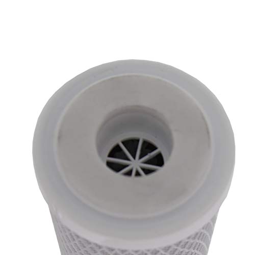Tier1 5 Micron 20 Inch x 2.5 Inch | Carbon and Polyphosphate Whole House Softening Water Filter Replacement Cartridge, Home Water Filter