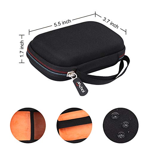 Mchoi Hard EVA Travel Case for Rode Wireless Go Microphone System Transmitter and Receiver(CASE ONLY)